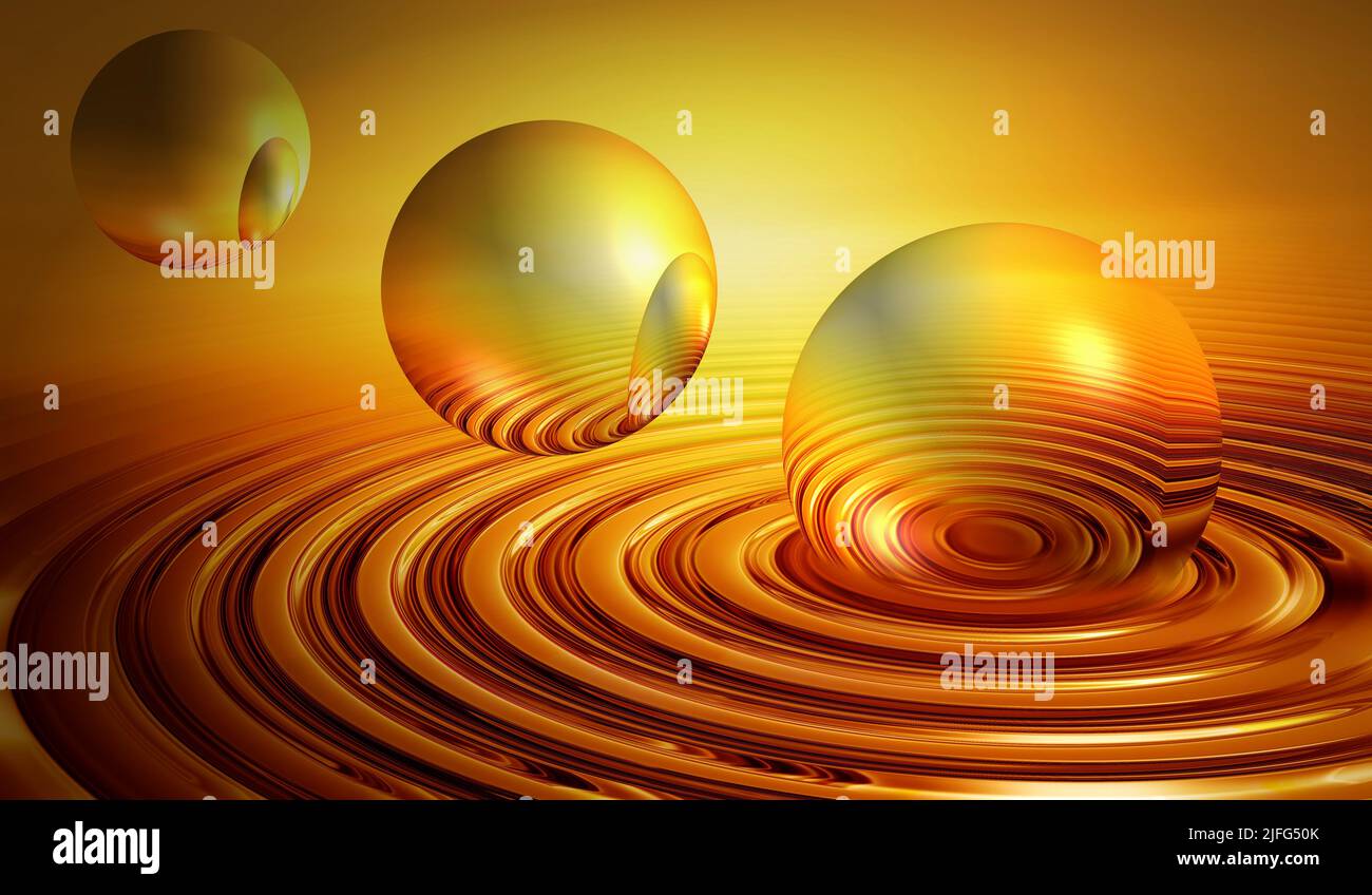 futuristic sphere background wallpaper Stock Photo - Alamy