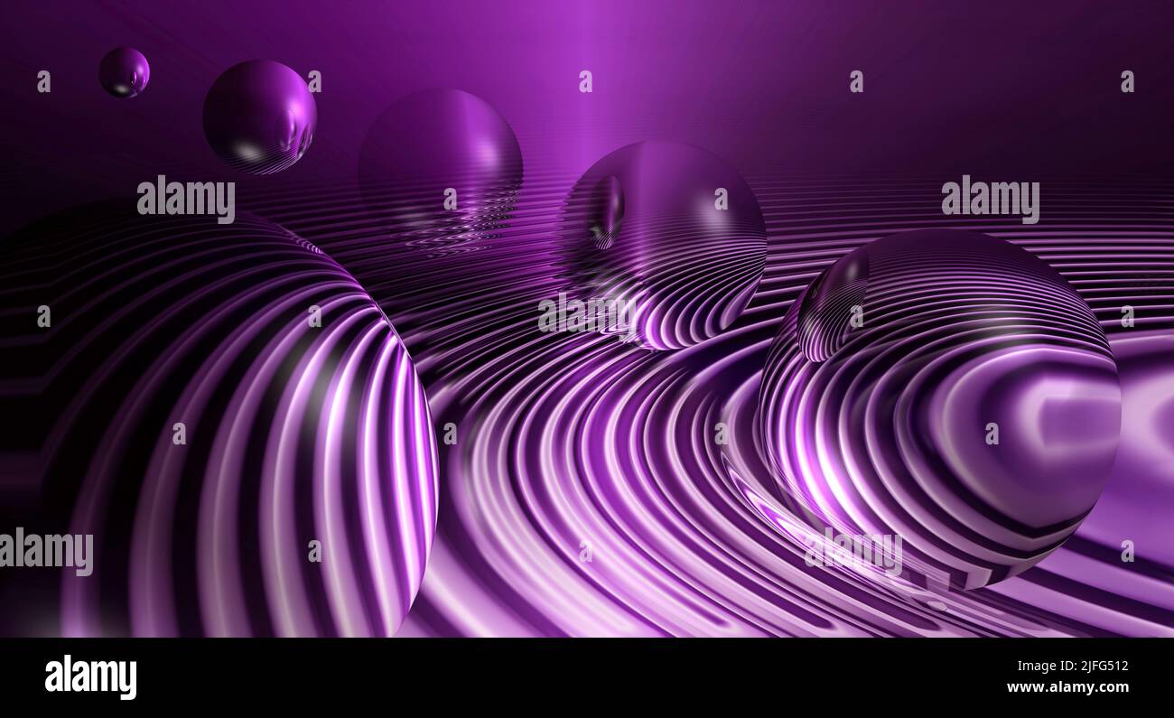 futuristic sphere background wallpaper Stock Photo - Alamy
