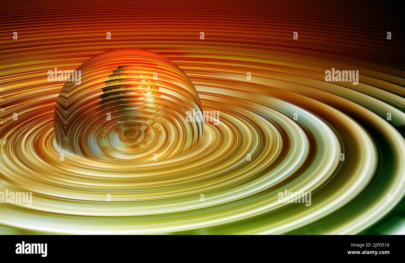 futuristic sphere background wallpaper Stock Photo - Alamy