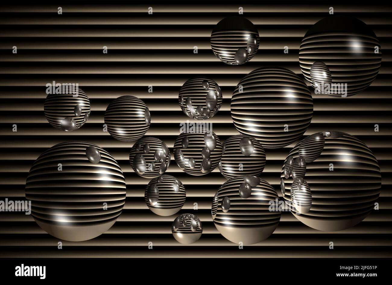 futuristic sphere background wallpaper Stock Photo - Alamy