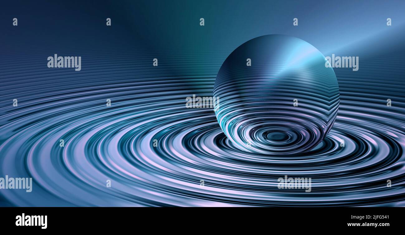 futuristic sphere background wallpaper Stock Photo - Alamy