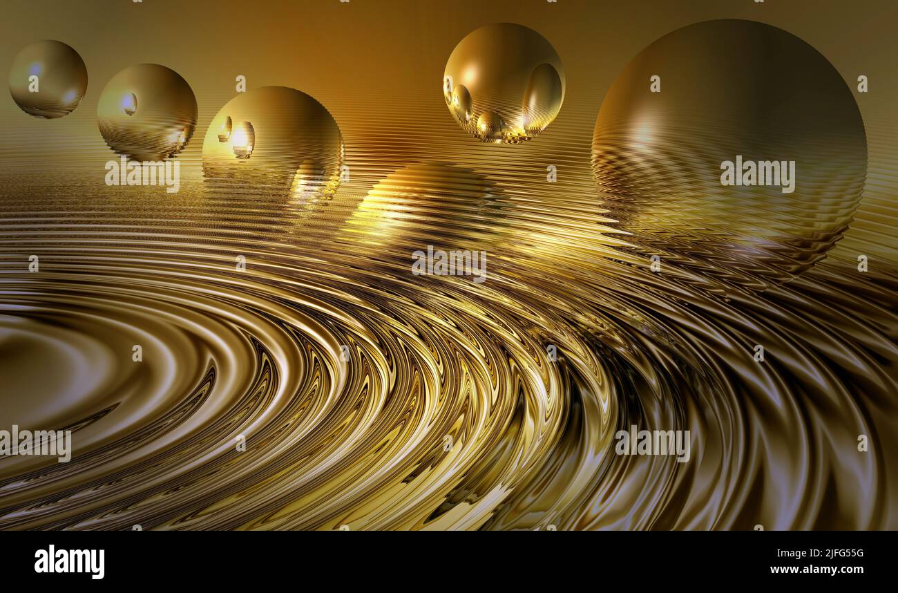futuristic sphere background wallpaper Stock Photo - Alamy