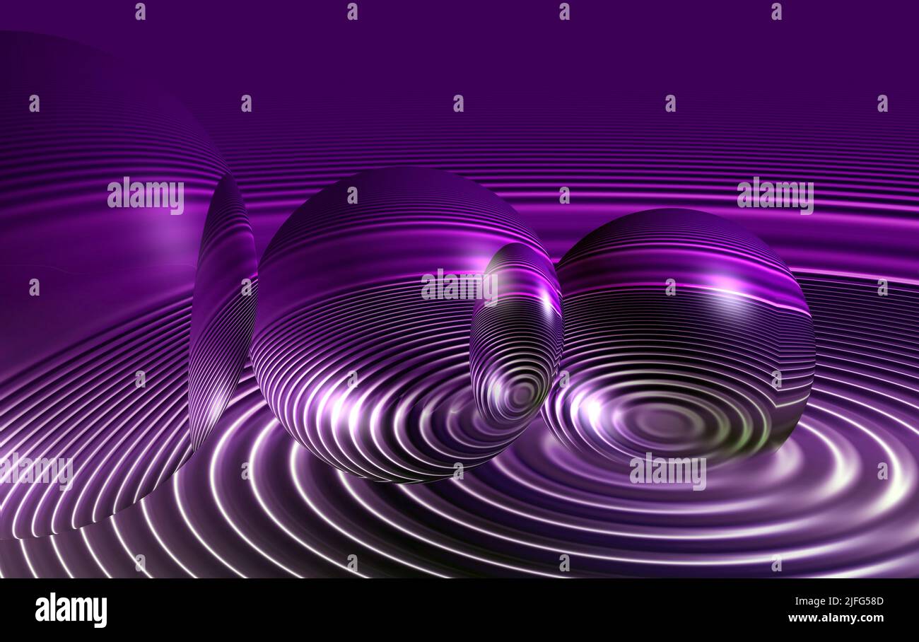 futuristic sphere background wallpaper Stock Photo - Alamy