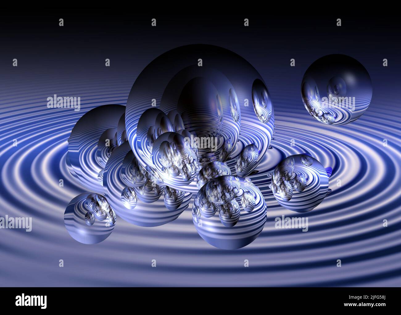 futuristic sphere background wallpaper Stock Photo - Alamy