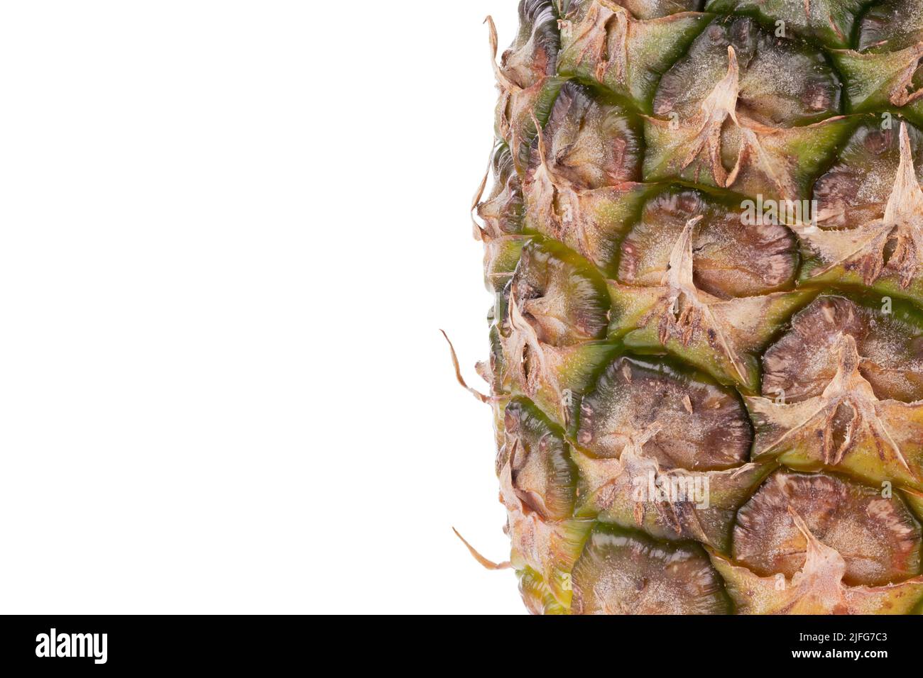 Close-up of the pineapple peel texture. Pineapple bark. Pineapple ...