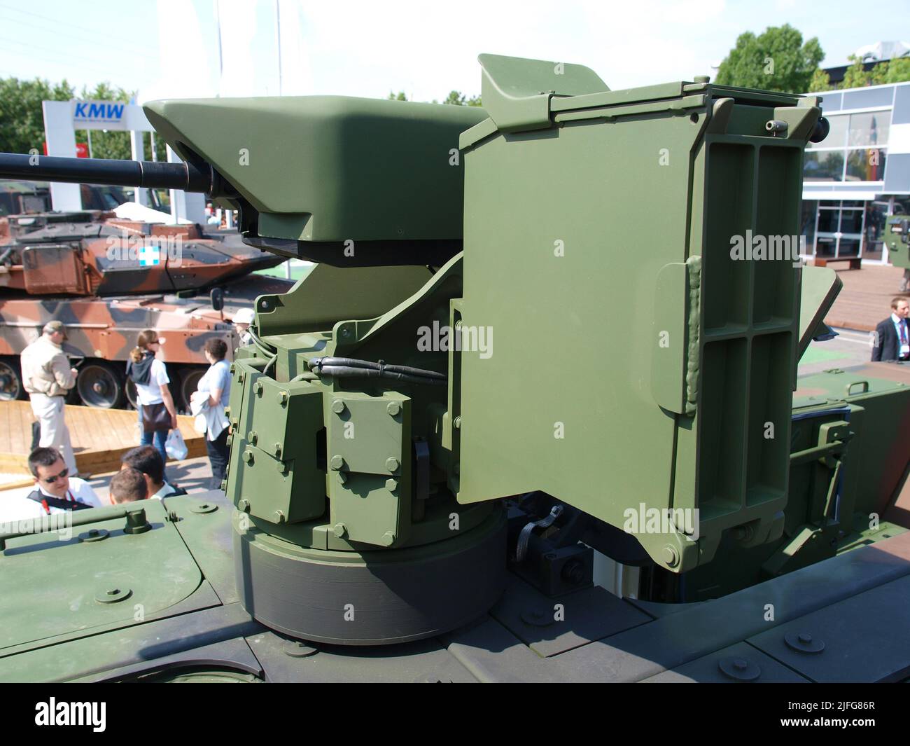 eurosatory 2008 Military exibition Stock Photo - Alamy