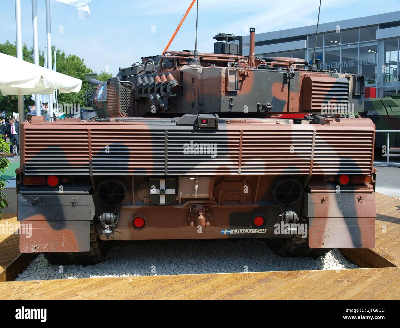 eurosatory 2008 Military exibition Stock Photo - Alamy