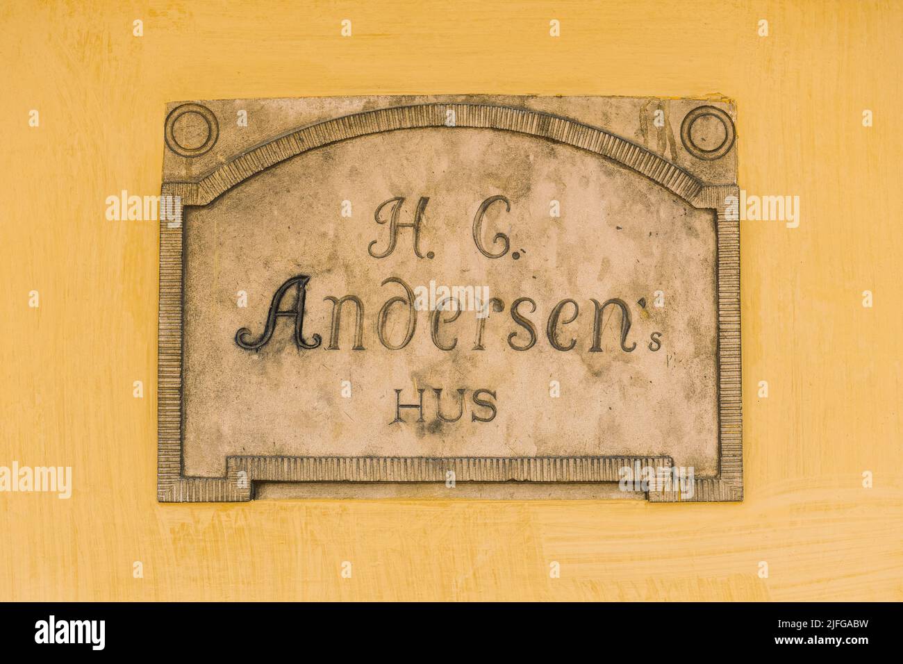 Hans Christian Andersen birthplace and original museum in the old town ...