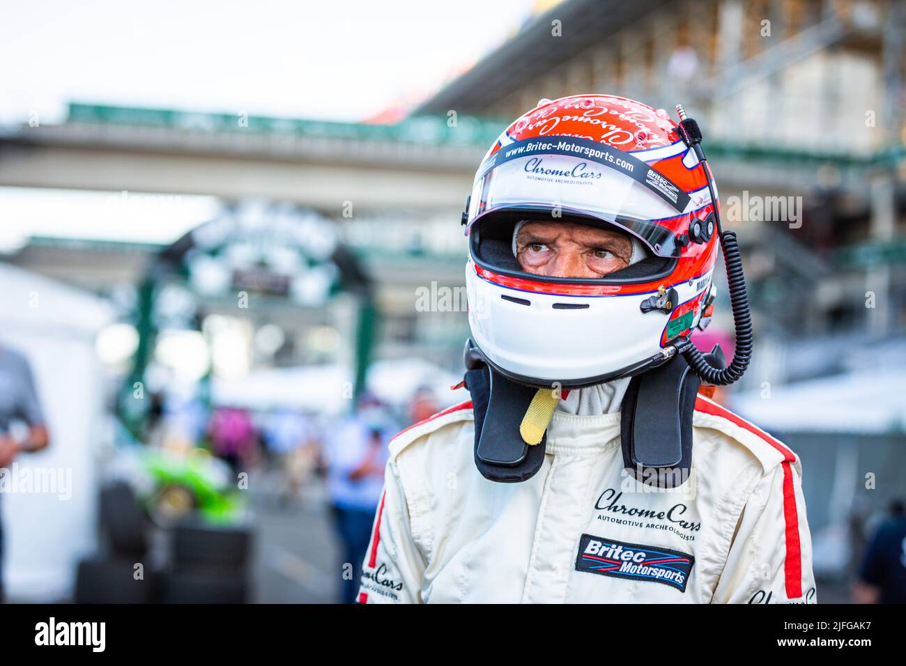 16 WERNER Marco (DE), Chevron B36 / 1976, portrait during the Le Mans ...