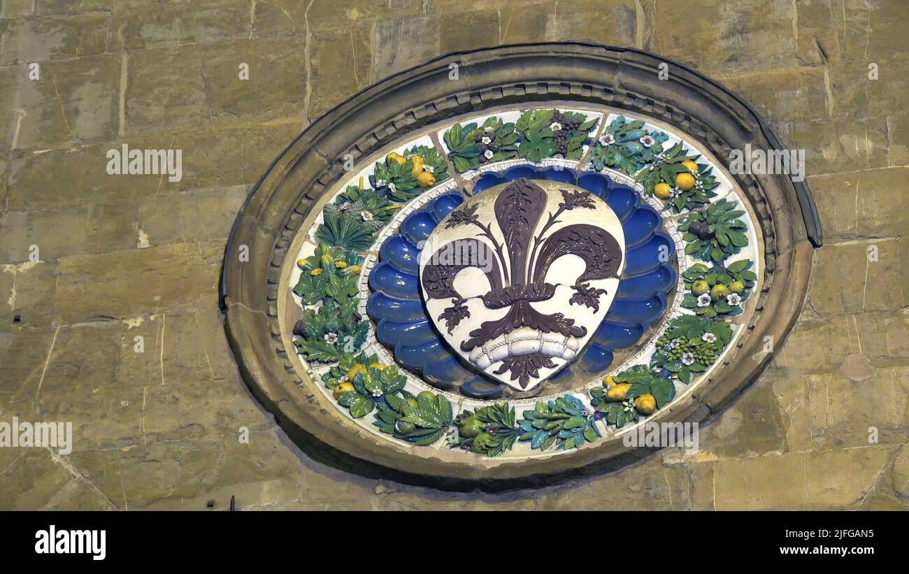 Florence emblem hi-res stock photography and images - Alamy