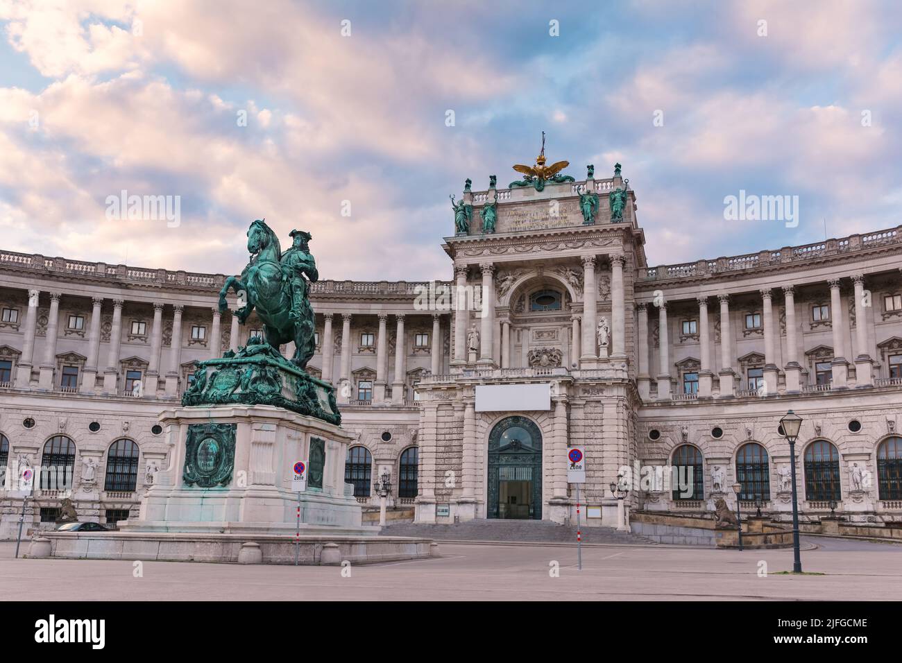 The Hofburg Palace in Vienna, Austria is one of the most famous and ...