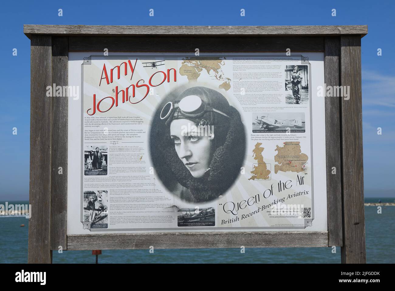 Herne bay amy johnson hi-res stock photography and images - Alamy