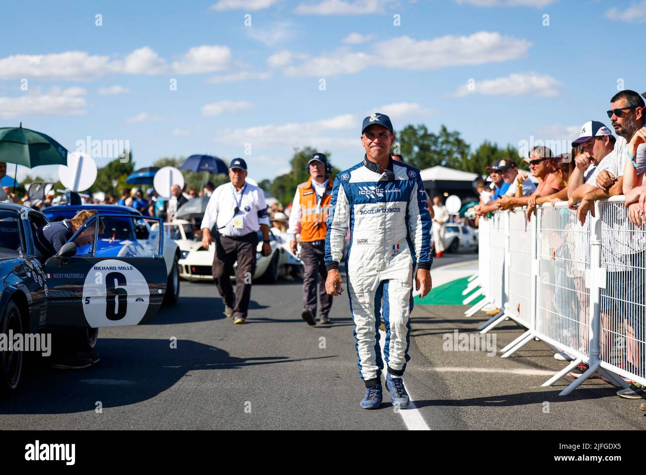 Helary Eric, portrait during the Le Mans Classic 2022 from June 30 to ...