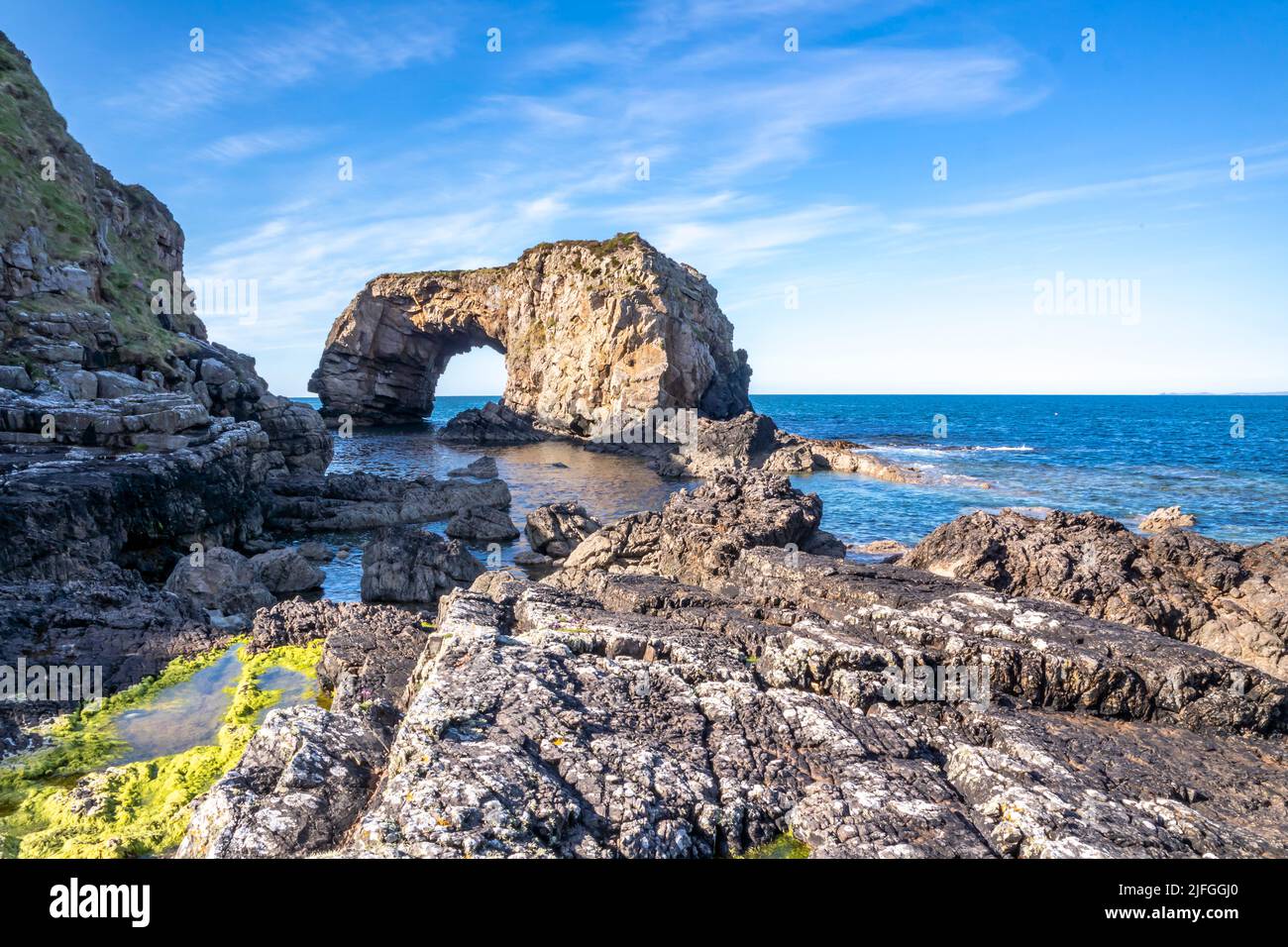 The Great Pollet Sea Arch, Fanad Peninsula, County Donegal, Ireland ...