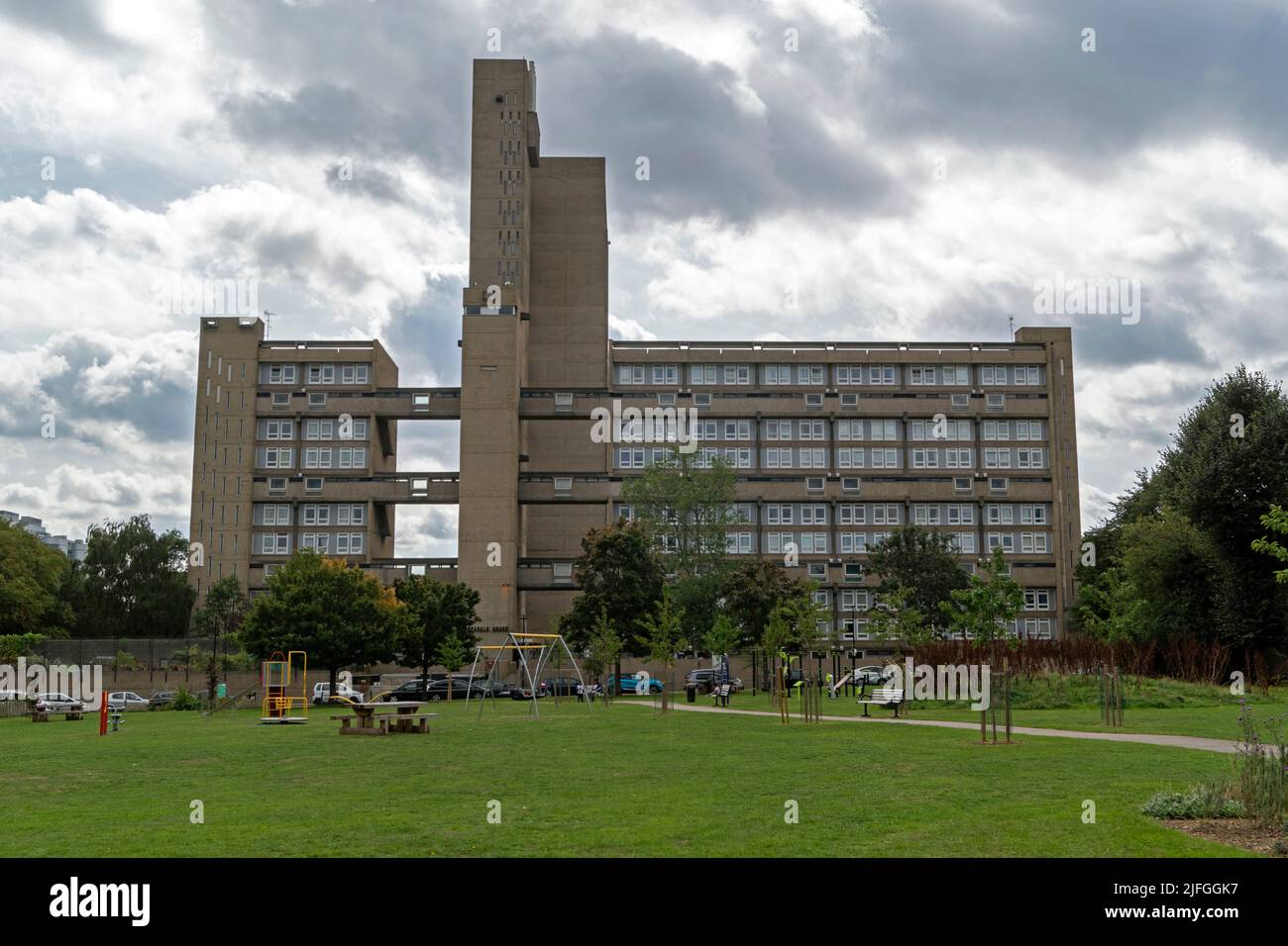Carradale House, one of three residential buildings designed by ...