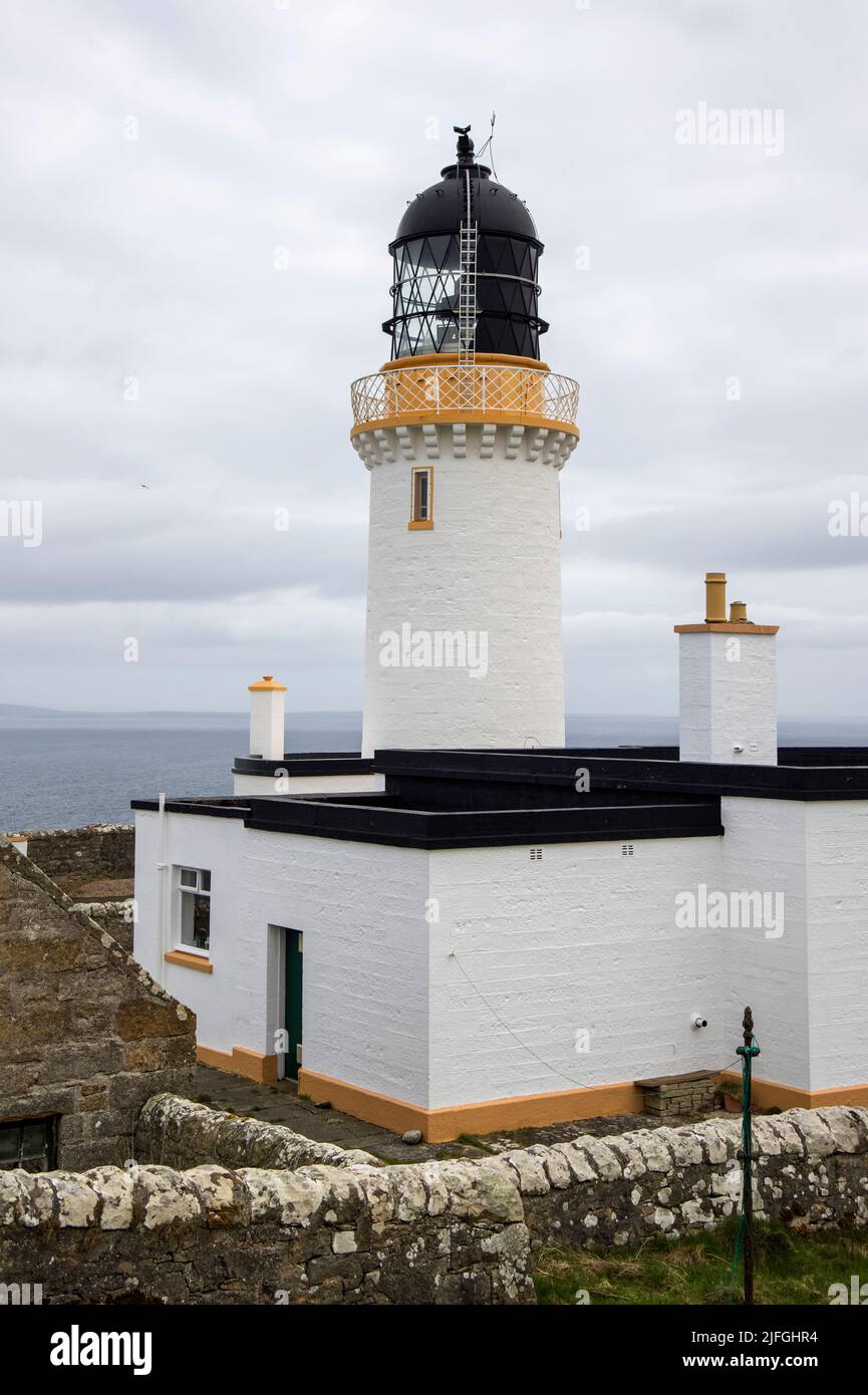 lighthouse at dunnet head the most northerly point on mainland great ...