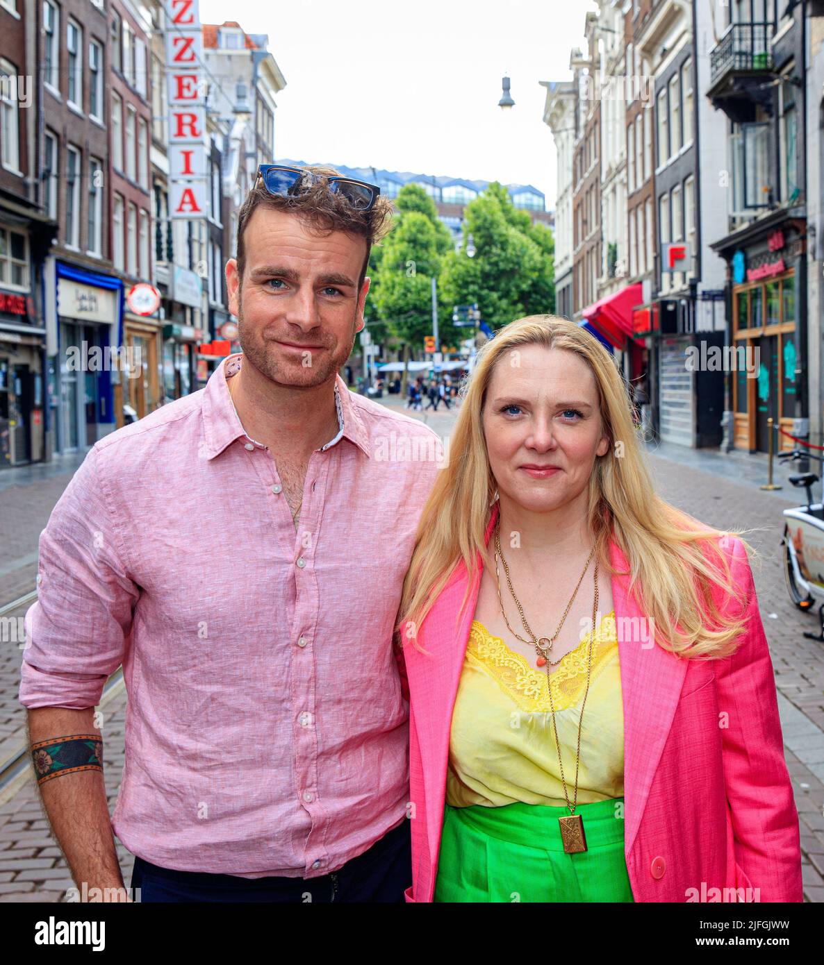 2022-07-03 10:18:23 AMSTERDAM - Henry van Loon and Jelka van Houten ...