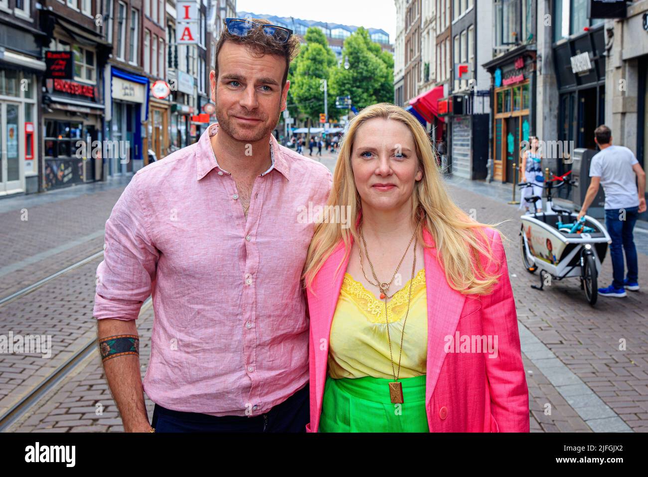 2022-07-03 10:18:22 AMSTERDAM - Henry van Loon and Jelka van Houten ...