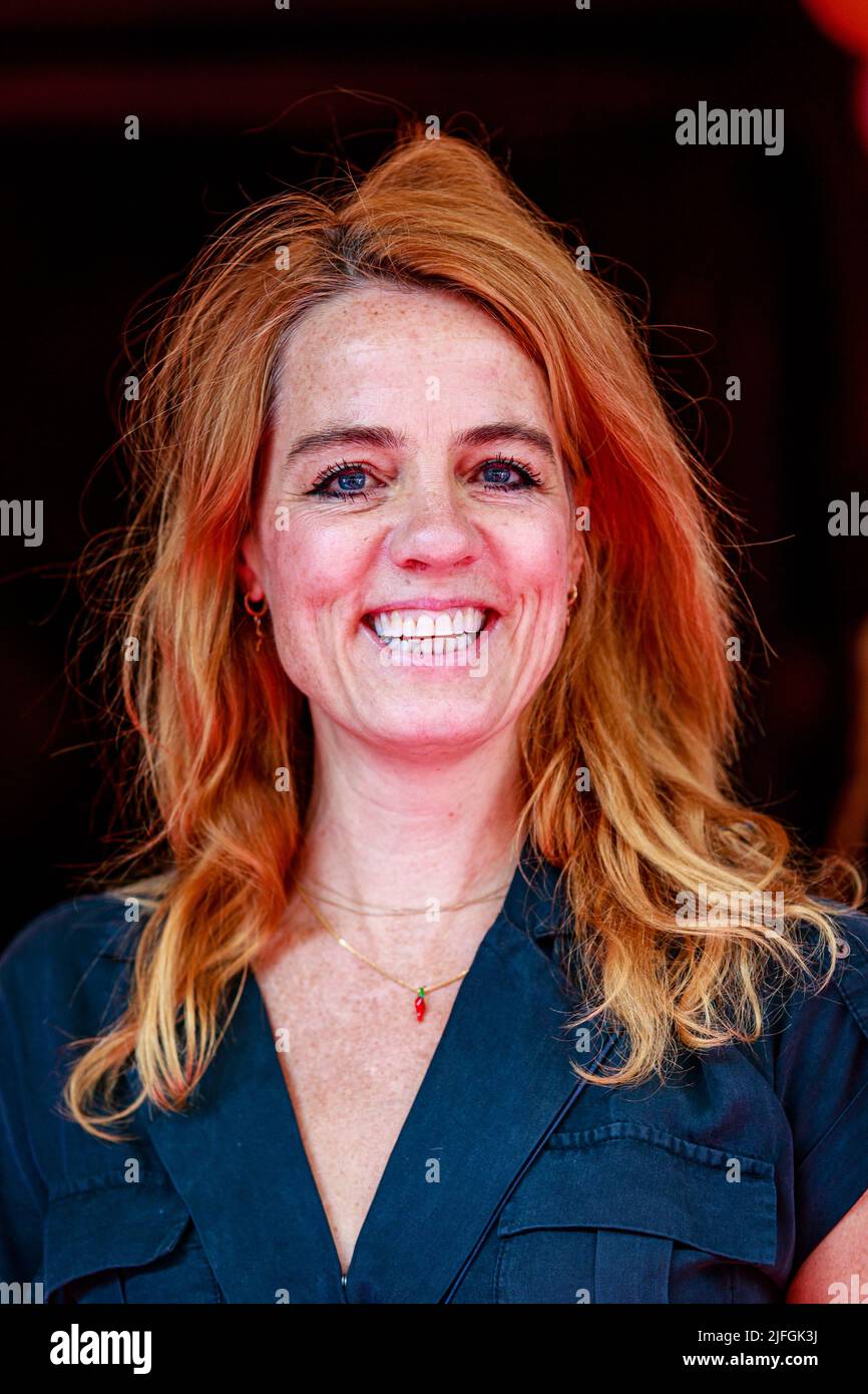 2022-07-03 10:23:27 AMSTERDAM - Ilse Warringa prior to the Dutch ...