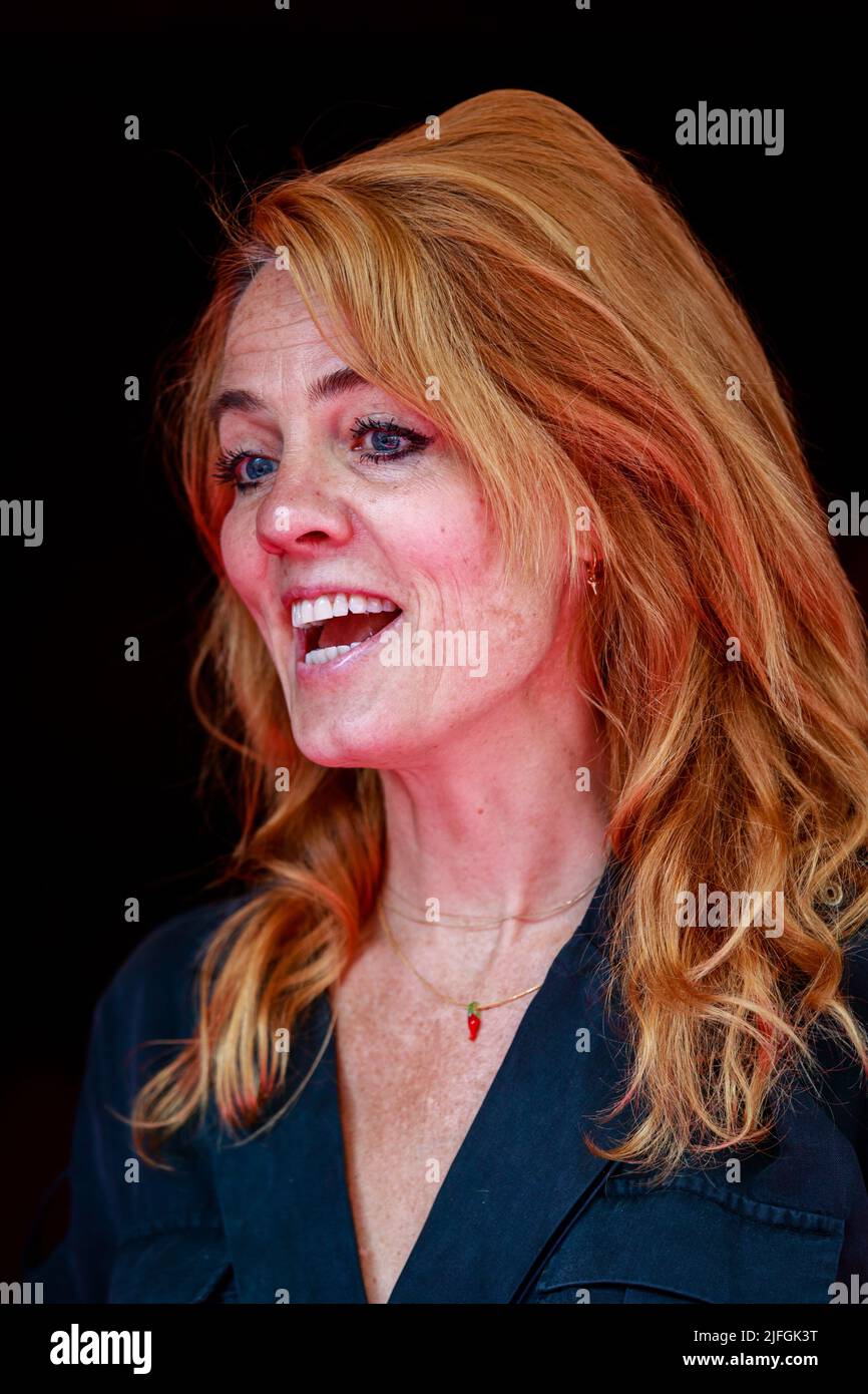 2022-07-03 10:23:18 AMSTERDAM - Ilse Warringa prior to the Dutch ...