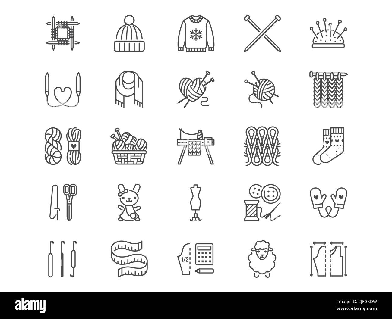 Circular knitting machine Cut Out Stock Images & Pictures - Alamy