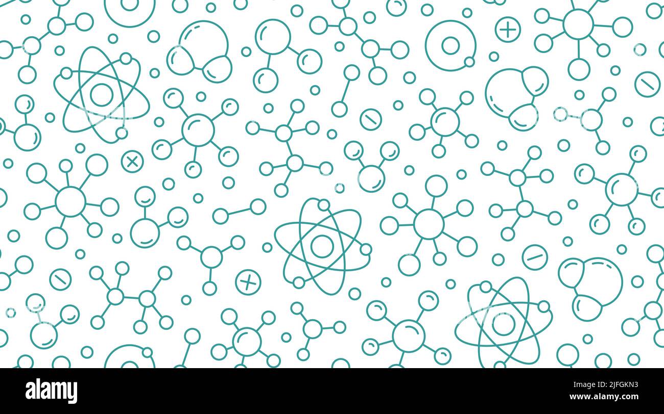 Atom Molecule Wallpaper