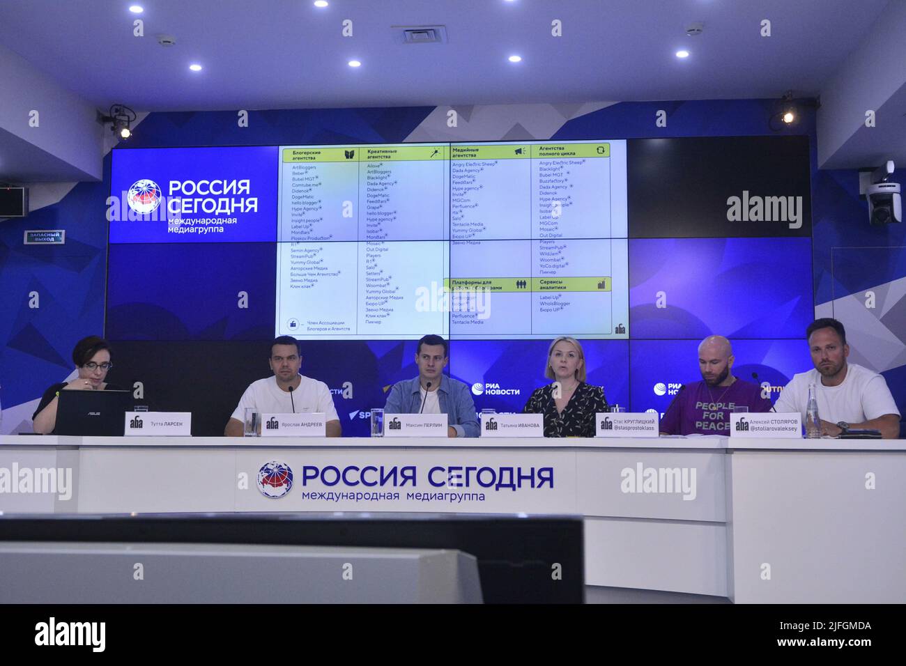 In April 2022, 35 agencies responsible for most of the top Russian ...