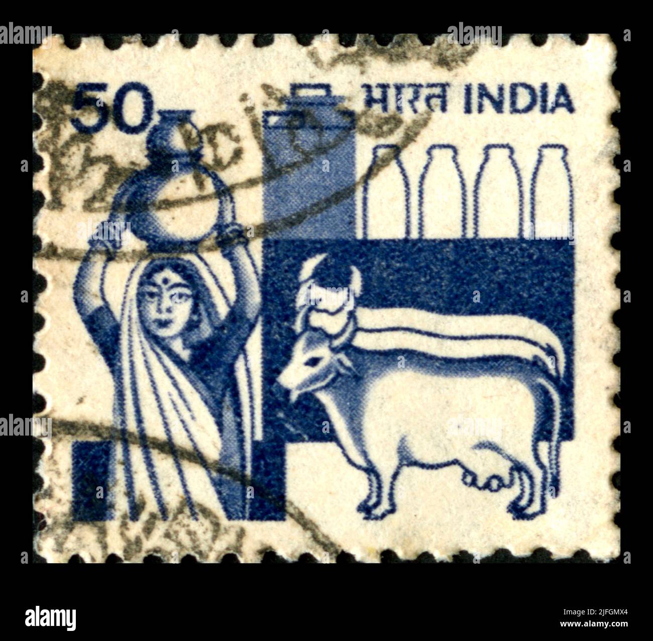 Milk vintage india hi-res stock photography and images - Alamy