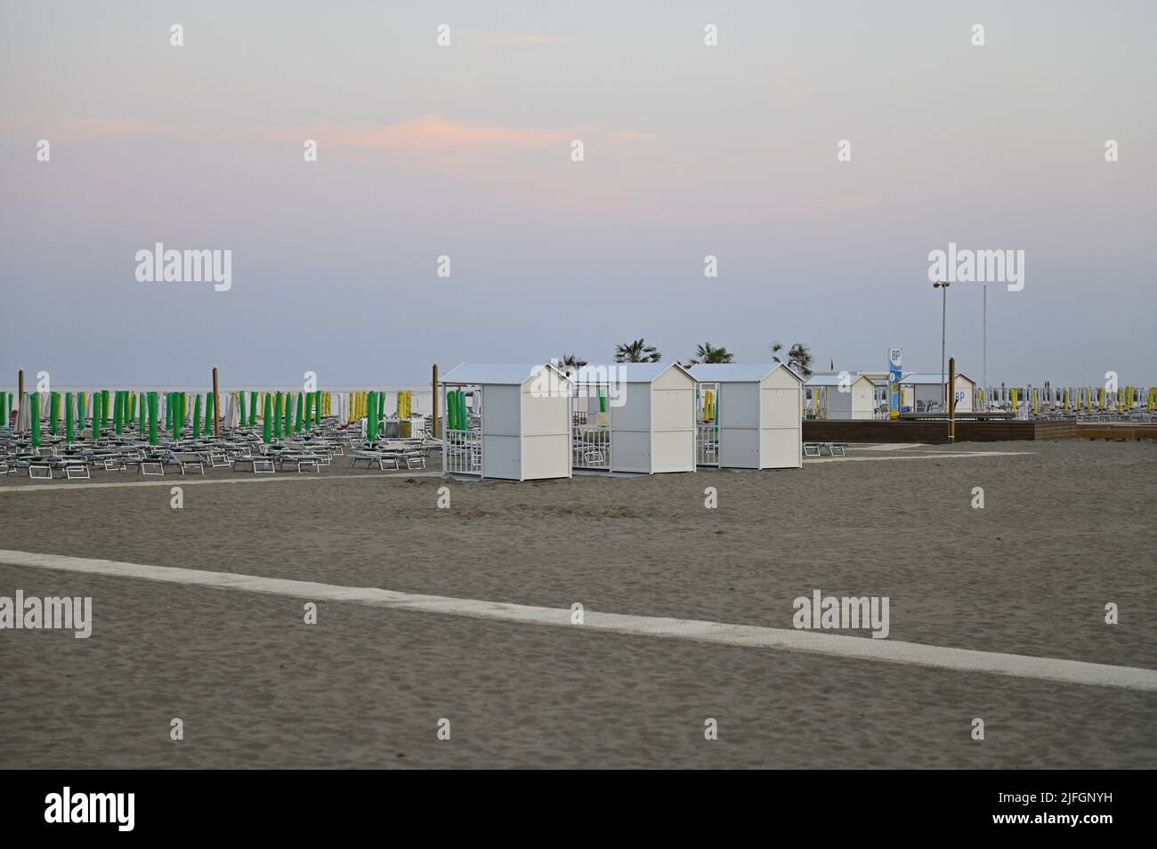 Caorle Italy. The beach of Caorle Stock Photo - Alamy