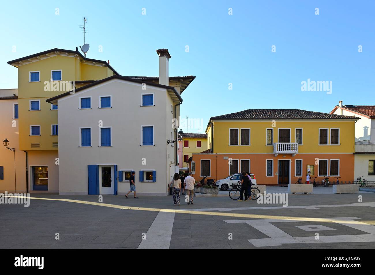 Caorle, Italy. The old town of Caorle Stock Photo - Alamy