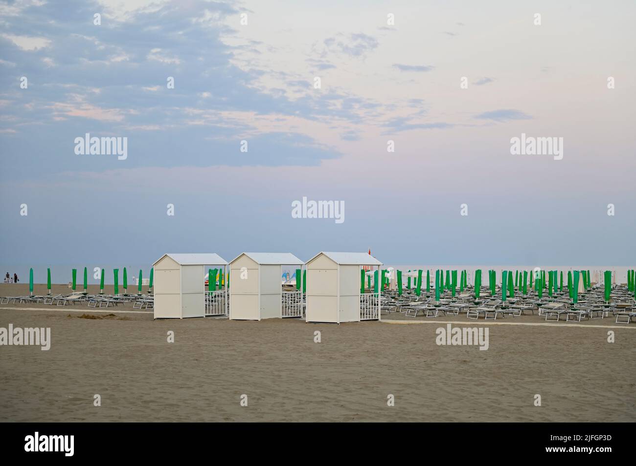 Caorle Italy. The beach of Caorle Stock Photo - Alamy
