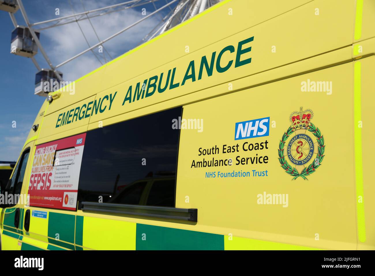 South East Coast Ambulance Service Logo SECAmb Ambulances To Feature