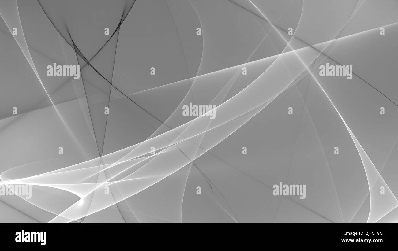 Background abstract 8K monochrome, black, white, gray ray, spiral ...