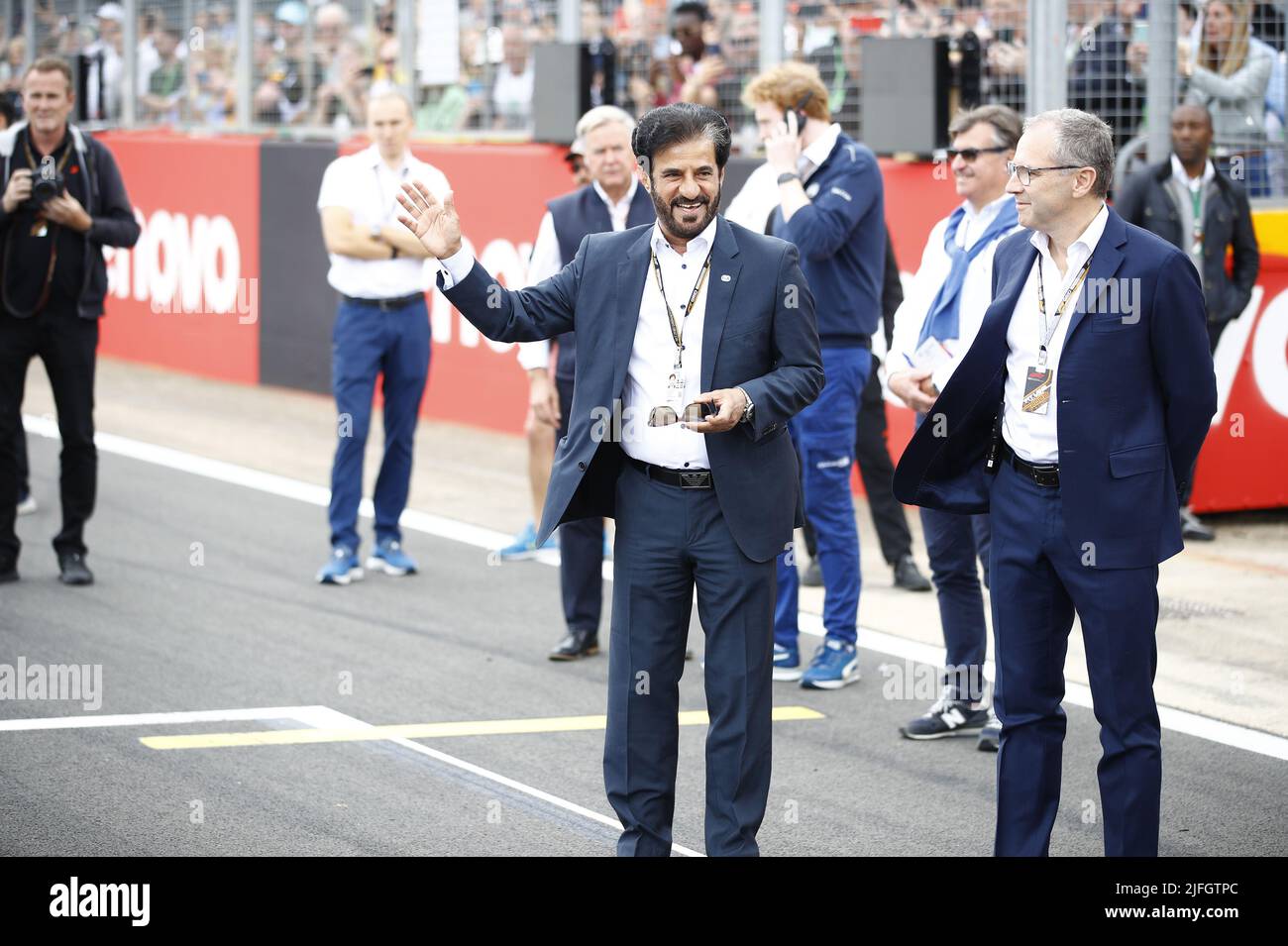 Silverstone, UK. 3rd July, 2022. BEN SULAYEM Mohammed (uae), President ...