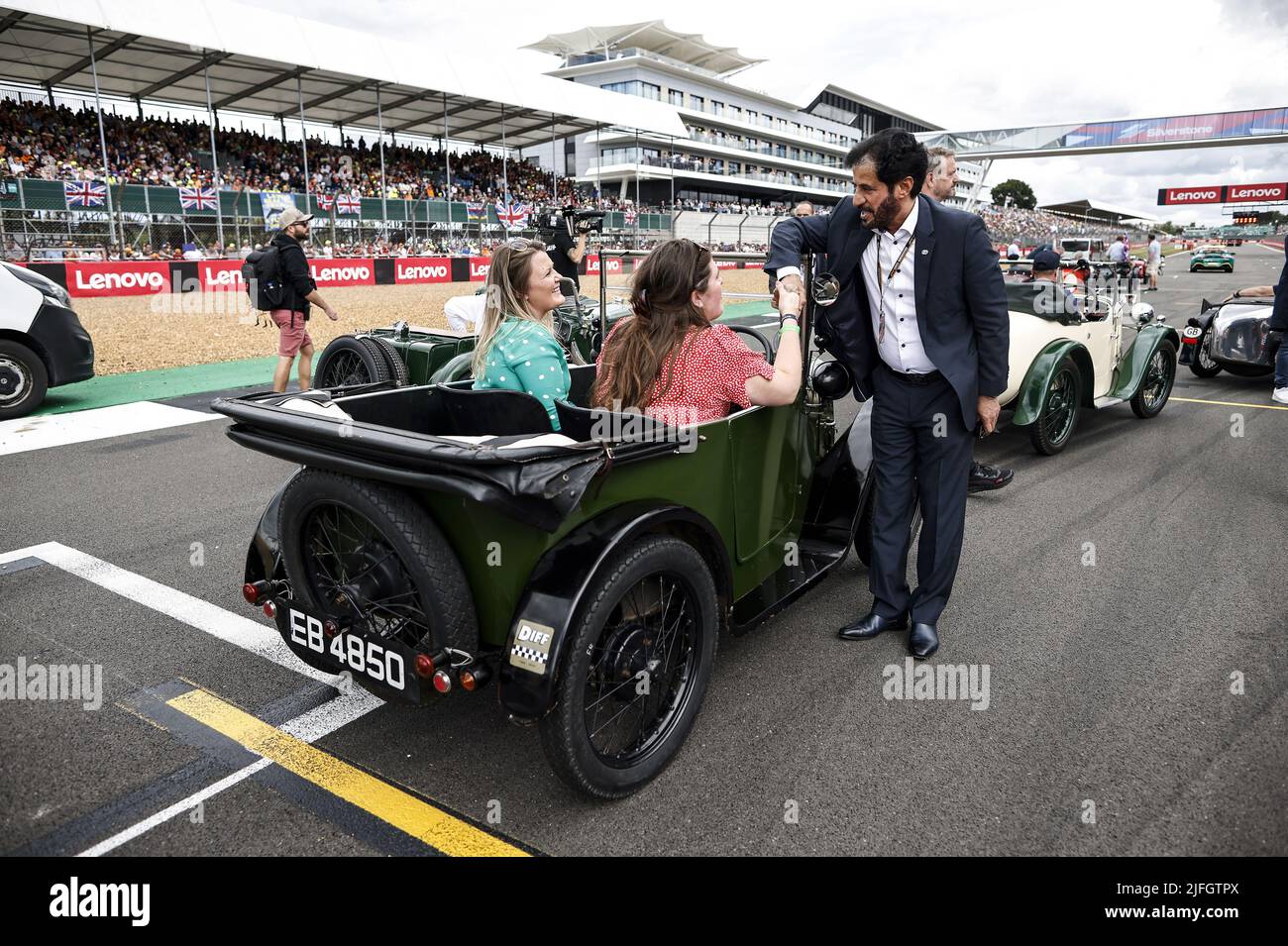 Silverstone, UK. 3rd July, 2022. BEN SULAYEM Mohammed (uae), President ...