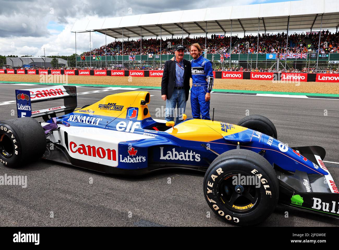 Williams fw14b vettel hi-res stock photography and images - Alamy