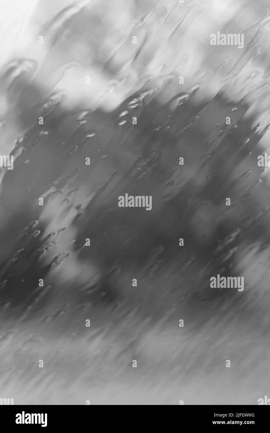 Streaks of rain down the window hi-res stock photography and images - Alamy