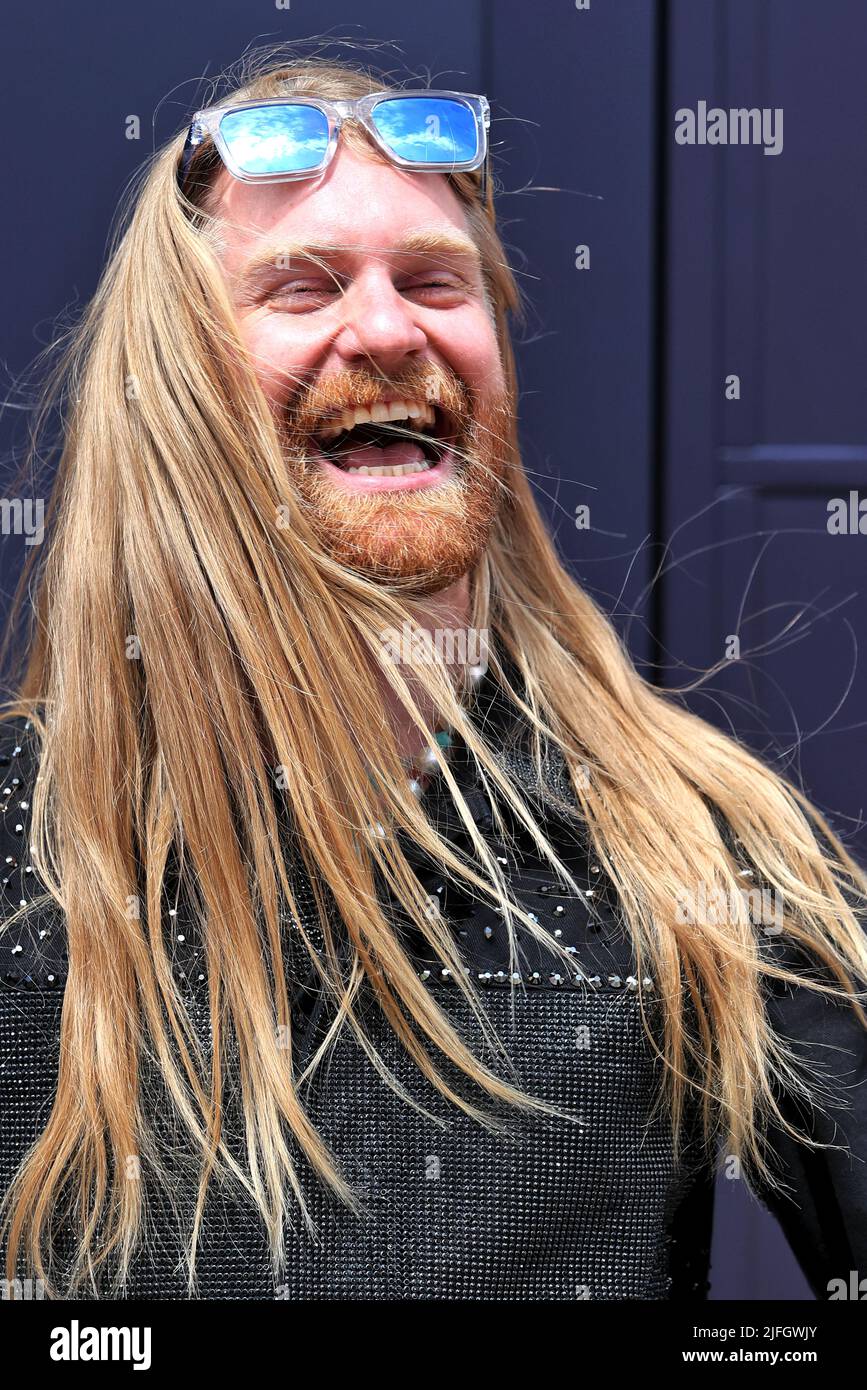 Silverstone, UK. 03rd July, 2022. Sam Ryder (GBR) Singer. British Grand ...