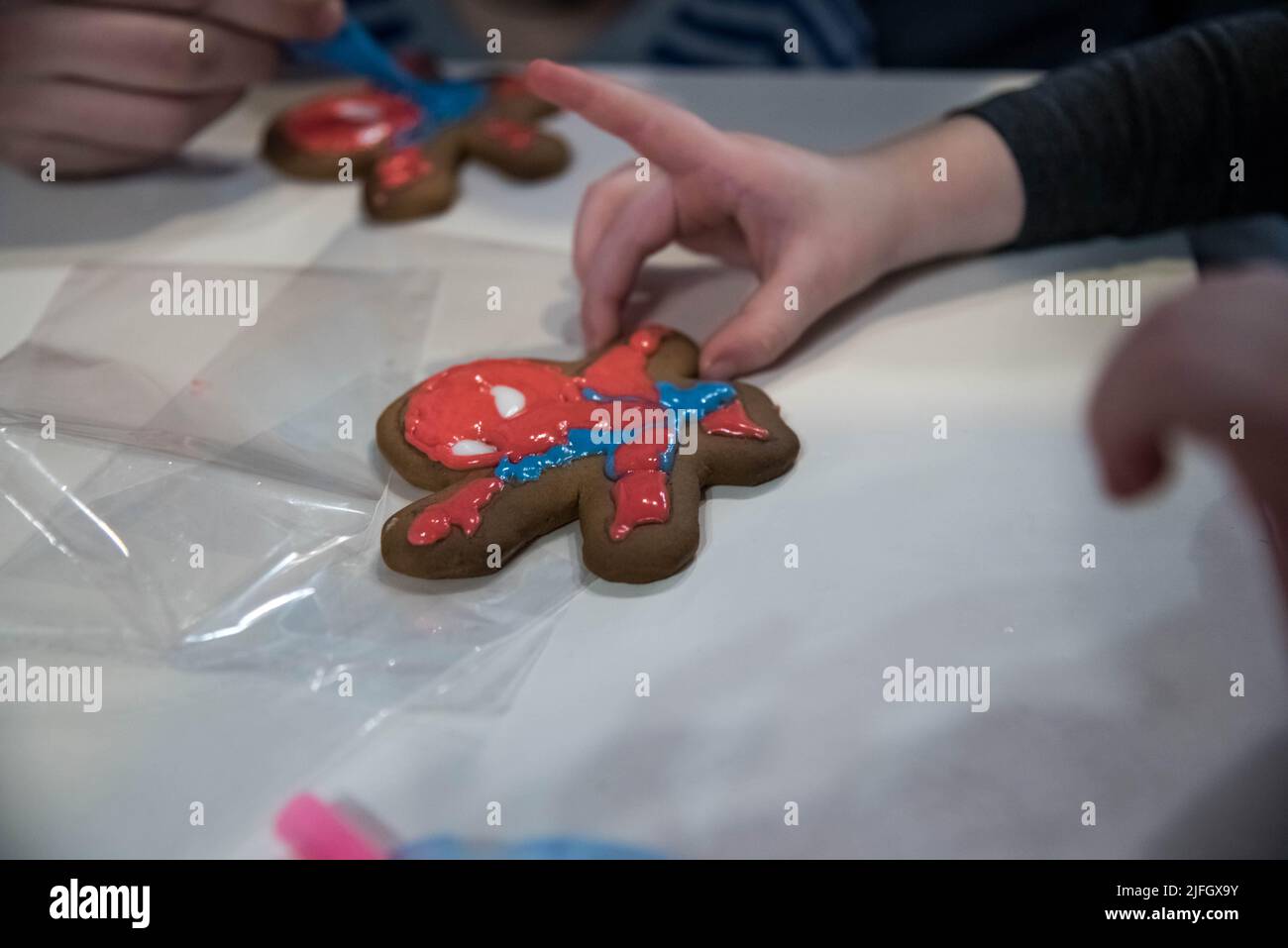 Gingerbread spider man hi-res stock photography and images - Alamy