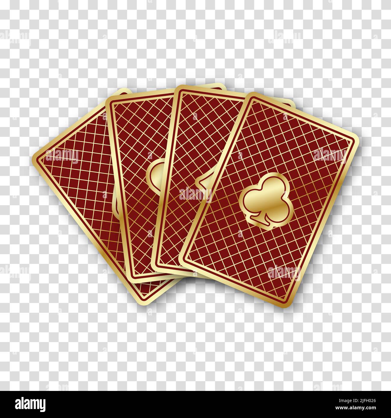 Playing Cards Back Vector