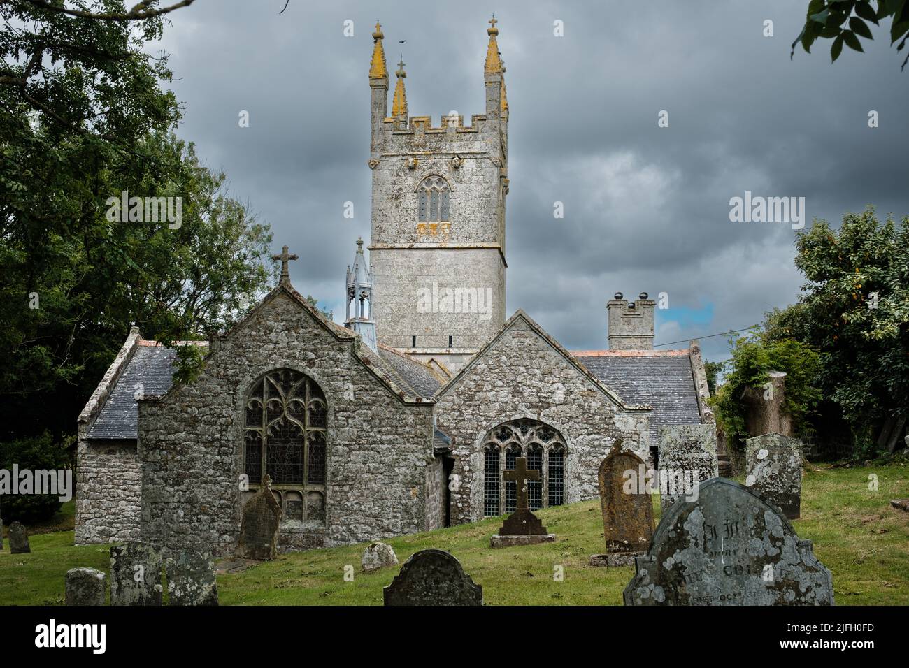 St Germoe Parish Church, Germoe, Cornwall Stock Photo - Alamy