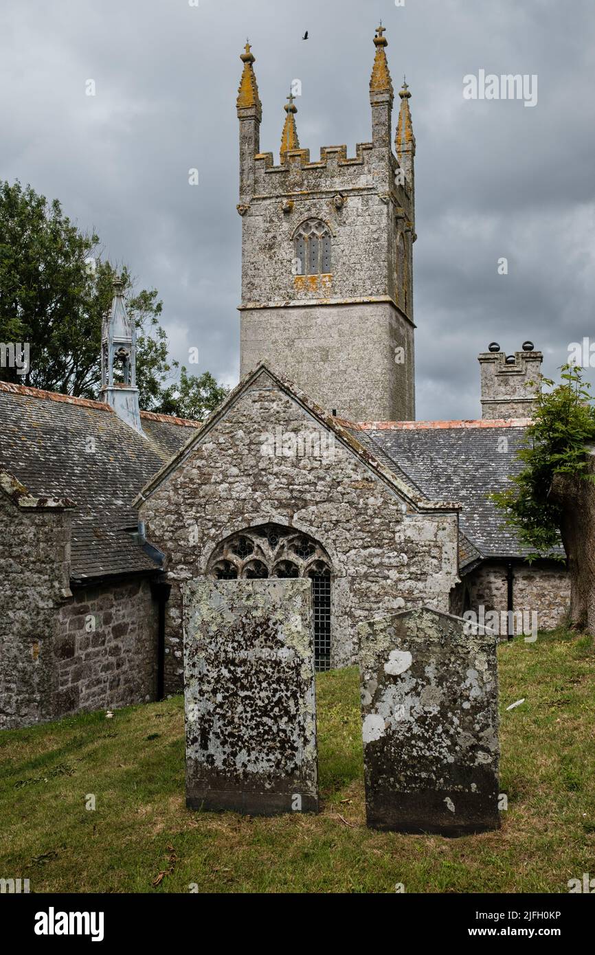 St Germoe Parish Church, Germoe, Cornwall Stock Photo - Alamy