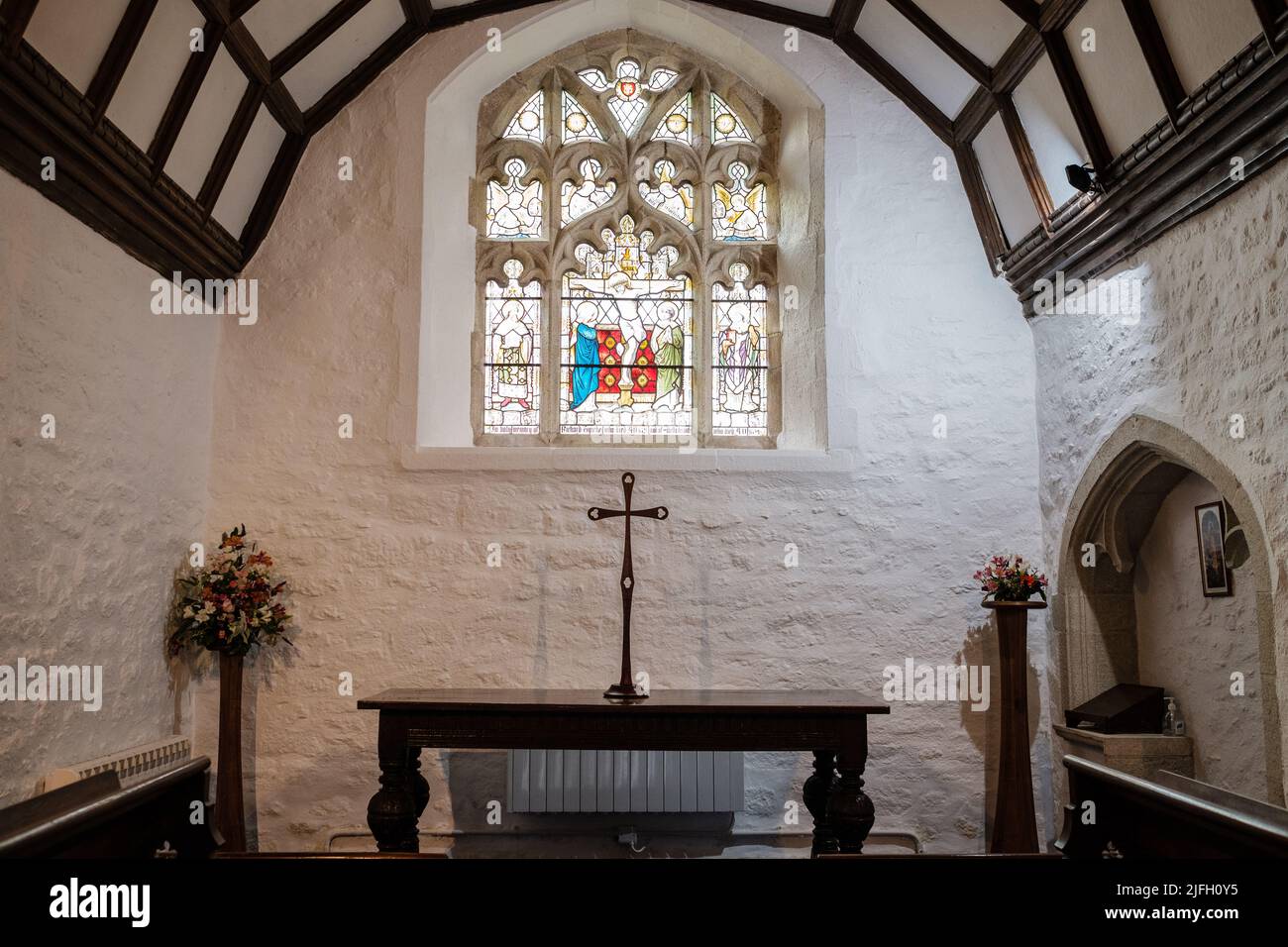 St Germoe Parish Church, Germoe, Cornwall Stock Photo - Alamy