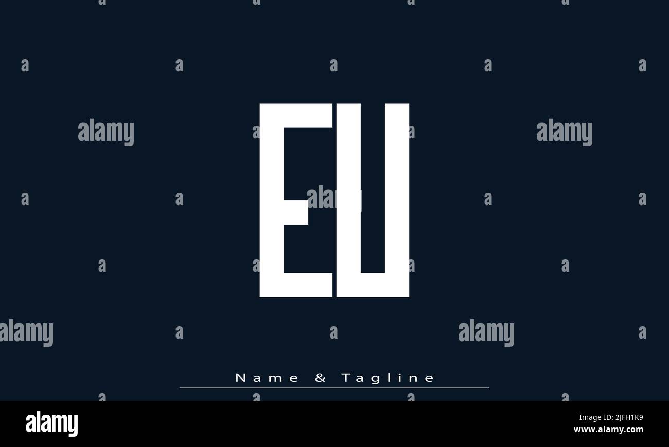 Eu alphabet hi-res stock photography and images - Alamy