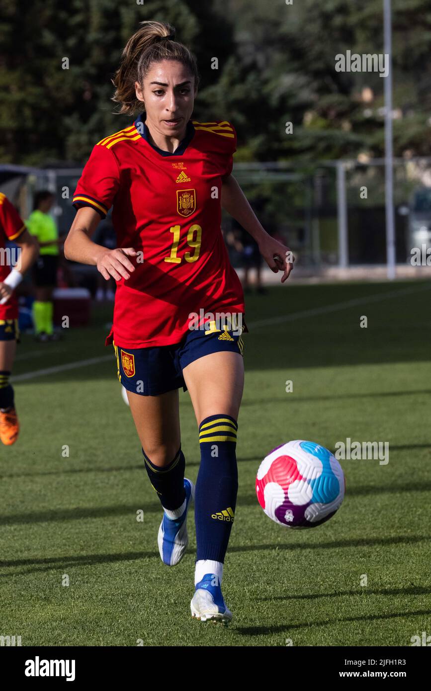 Olga Carmona Garcia of Spain during the Women's International friendly ...