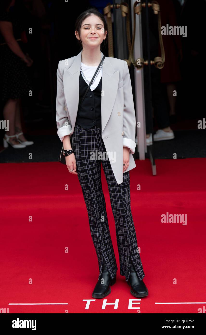 Eden Hamilton attending the world premiere of The Railway Children Return at Keighley Picture ...