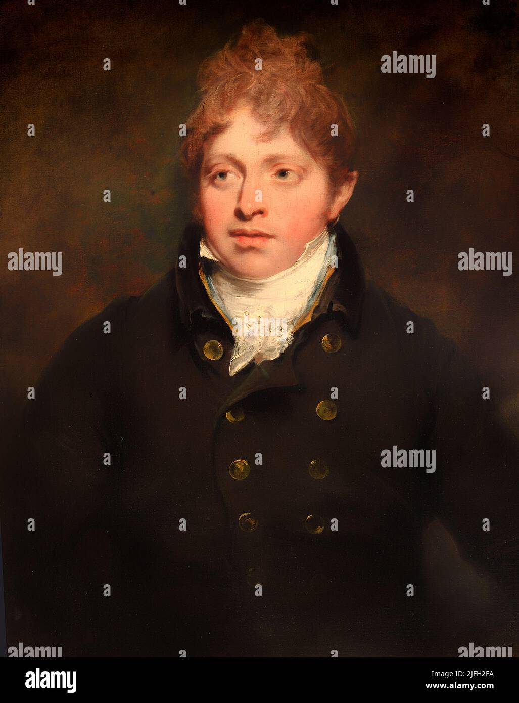 An Irish gentlemen by the English artist John Hoppner (1758-1810 Stock ...