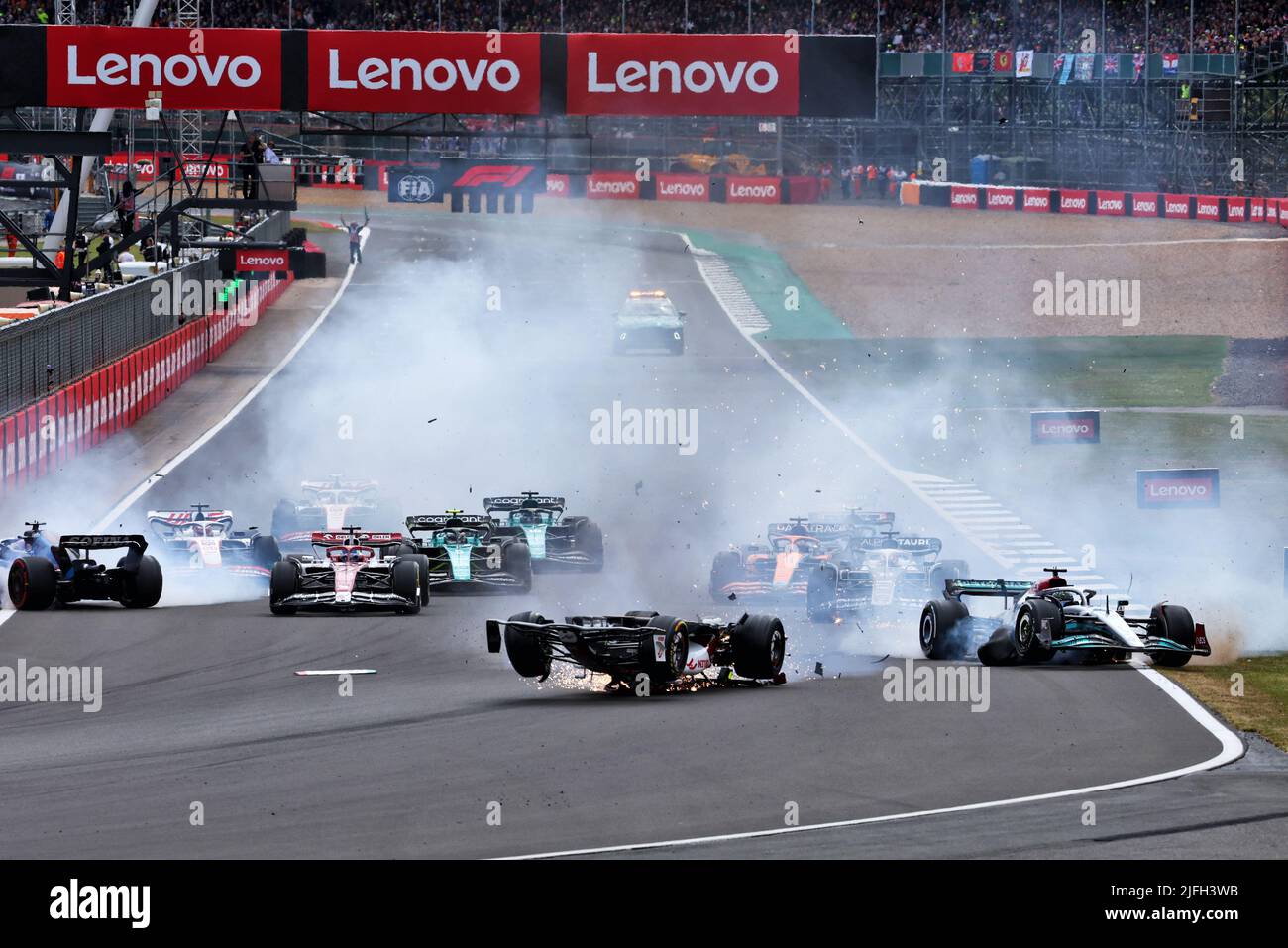 Silverstone crash july hi-res stock photography and images - Alamy