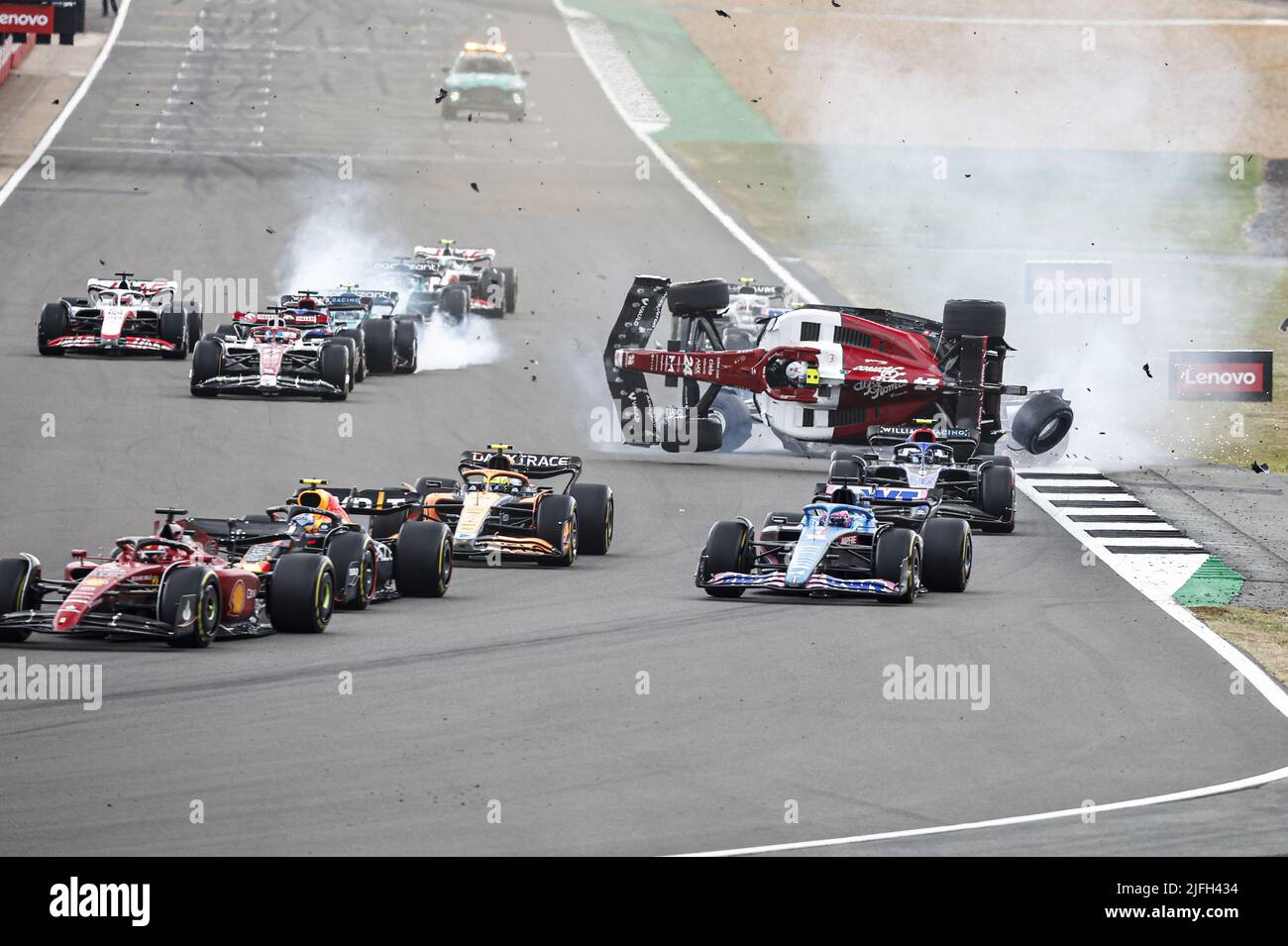 Silverstone, UK. 3rd July, 2022. Silverstone, Royaume Uni. 03rd July ...