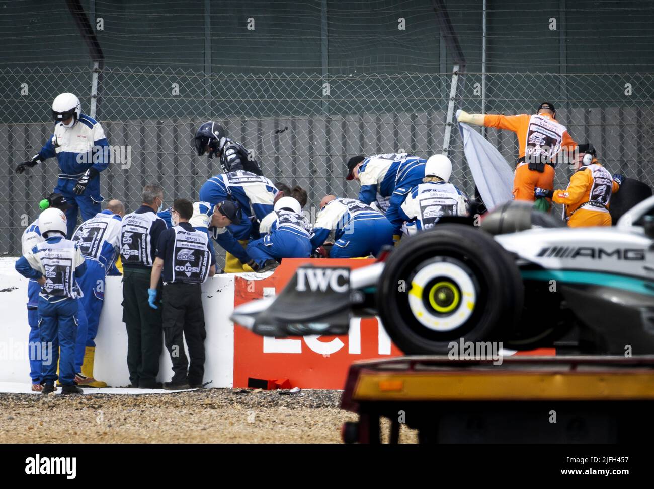 Silverstone f1 2022 crash hi-res stock photography and images - Alamy